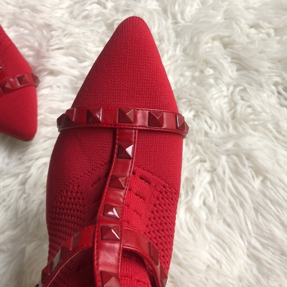 Jessica Simpson | Shoes | Jessica Simpson Red Luzita Knit Boots | Poshmark